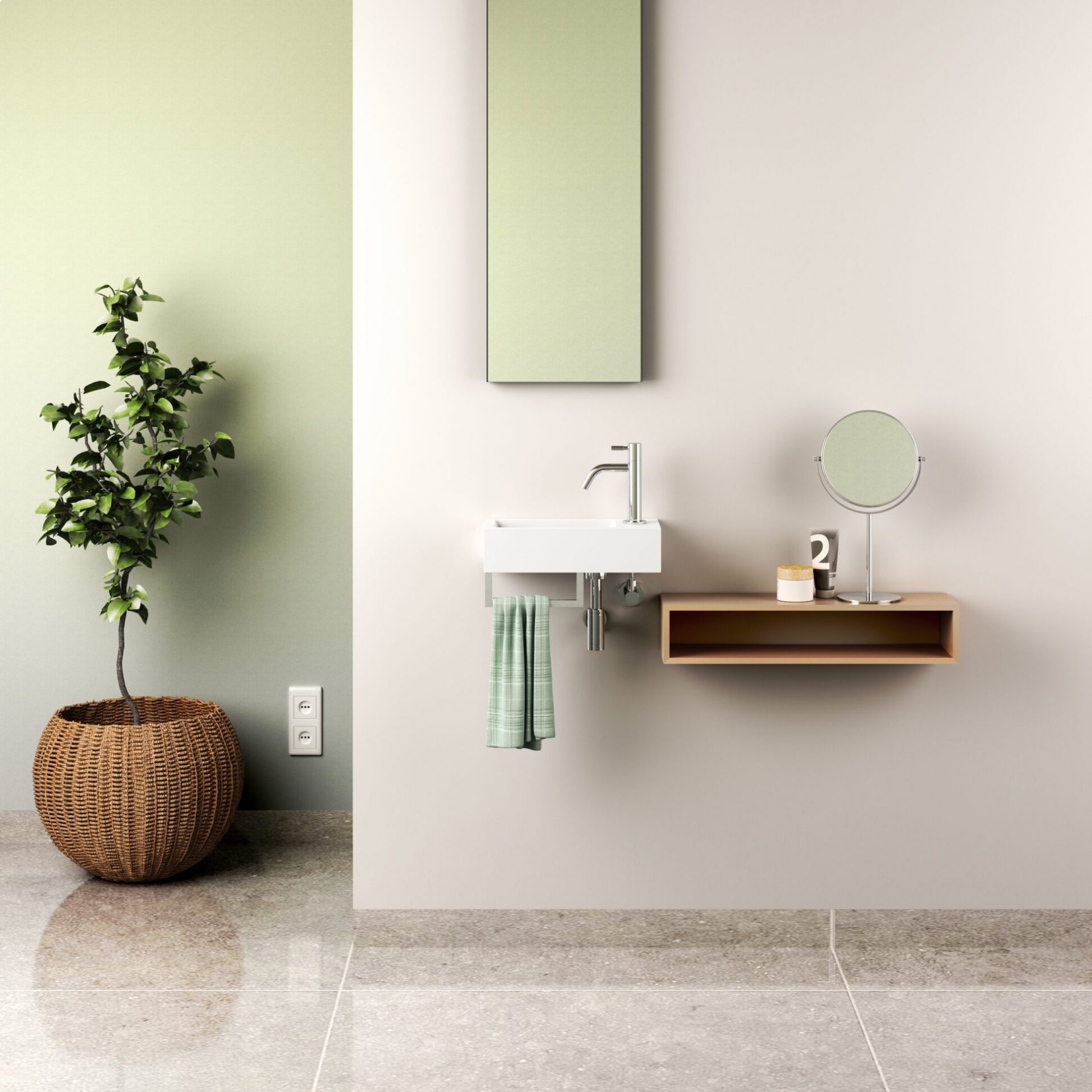 Flush - Clou bath findings - Sanitair voor design badkamers