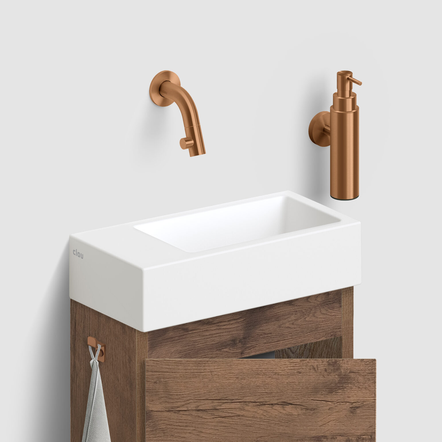 Aesthetic and functional: an expansion of the InBe handbasin cabinet ...